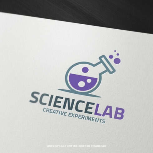 Science Lab Logo Template | Master Bundles