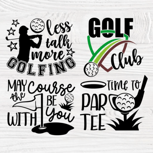Golf SVG Bundle, Golf Svg Cut Files, Golf Club SVG | Master Bundles