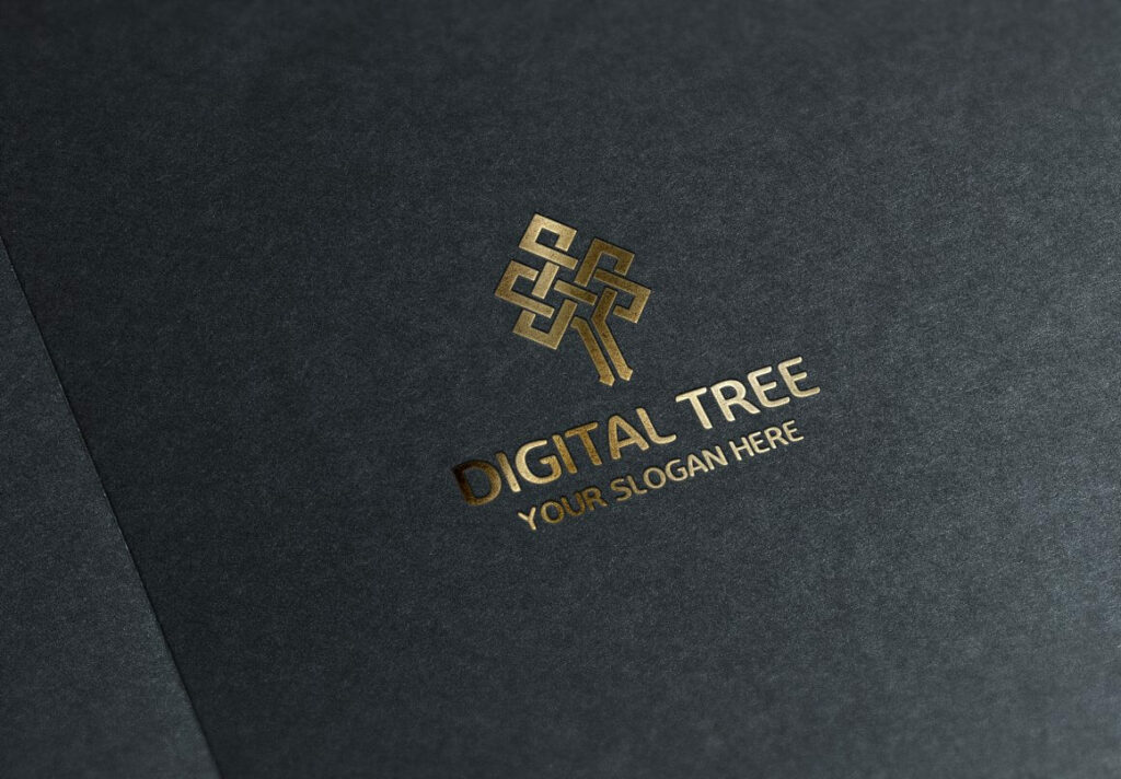 Digital Tree Logo Template – MasterBundles
