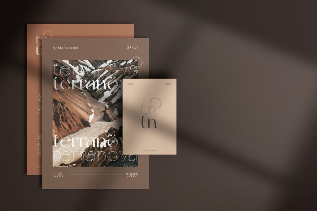 Colors Of Earth Stationery Mockup – MasterBundles