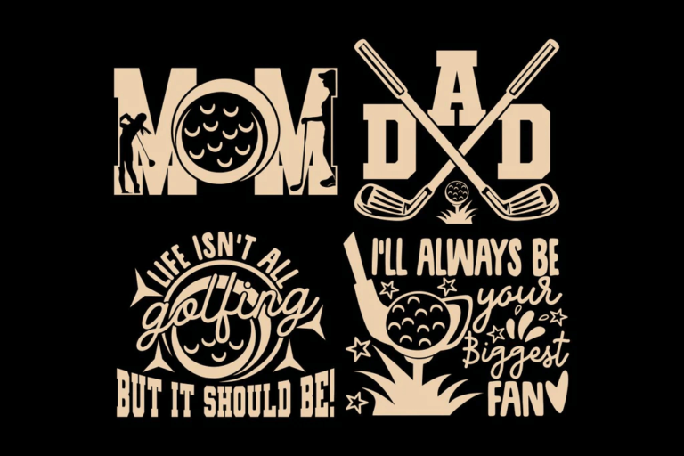 Golf SVG Bundle, SVG Quotes, Golfing SVG Cut Files – MasterBundles
