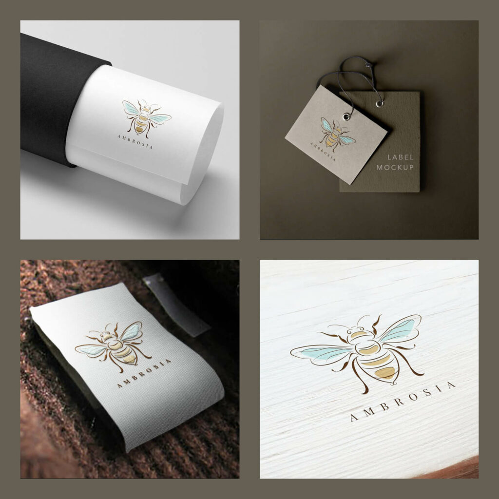 Ambrosia. Logo Template – MasterBundles