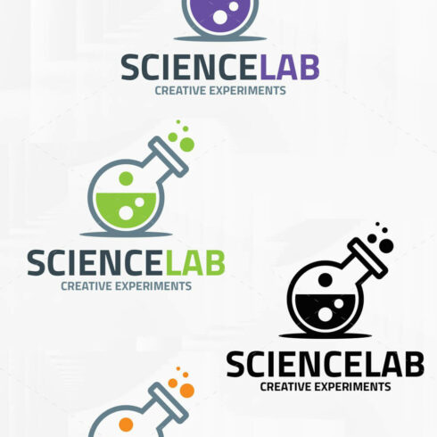 Science Lab Logo Template | Master Bundles