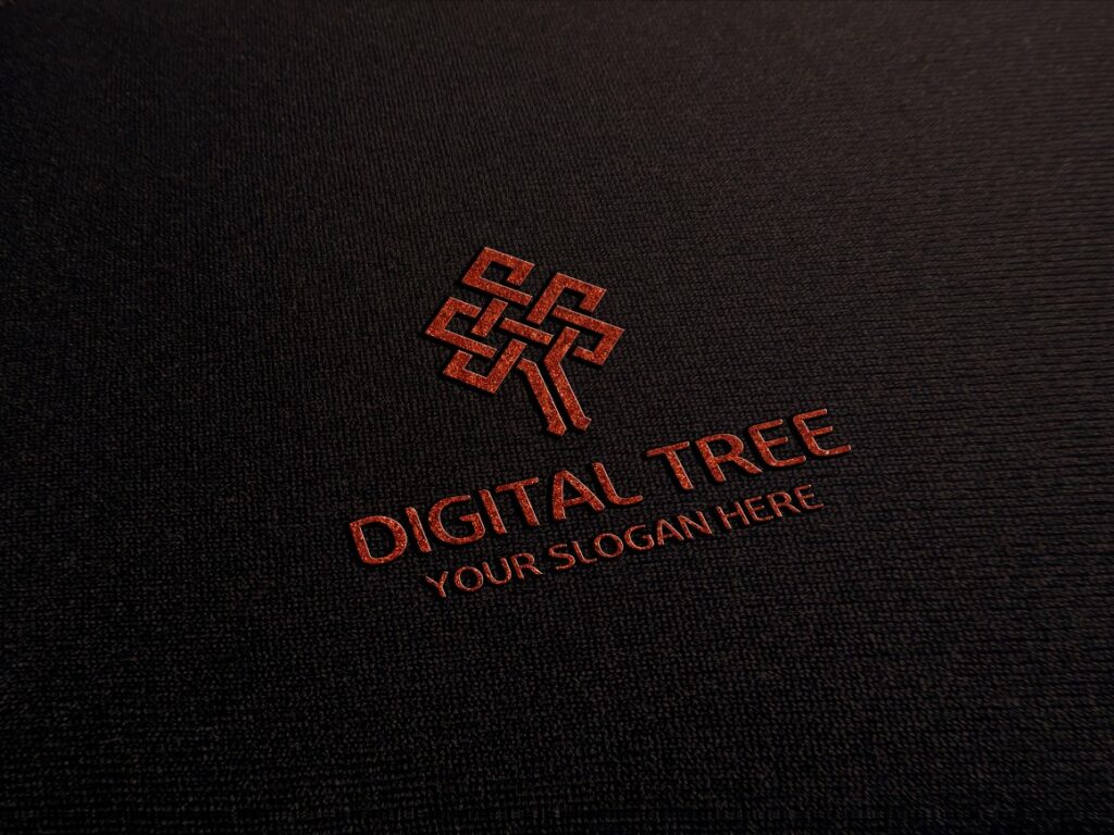 Digital Tree Logo Template – MasterBundles