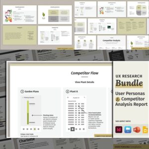 UX Research Bundle: Persona + Report – MasterBundles