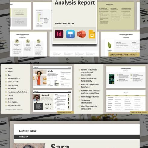 UX Research Bundle: Persona + Report | Master Bundles