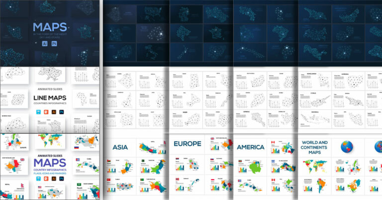 Maps Animated Presentations – MasterBundles