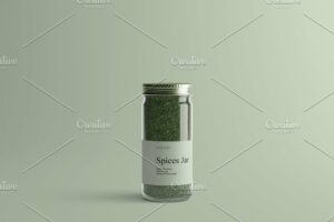 Spices Jar Mockup PSD | Master Bundles