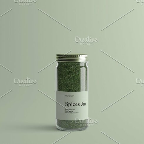 Spices Jar Mockup PSD | Master Bundles