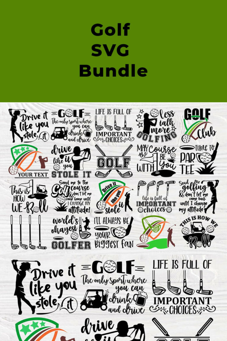 Golf Club SVG Bundle - MasterBundles