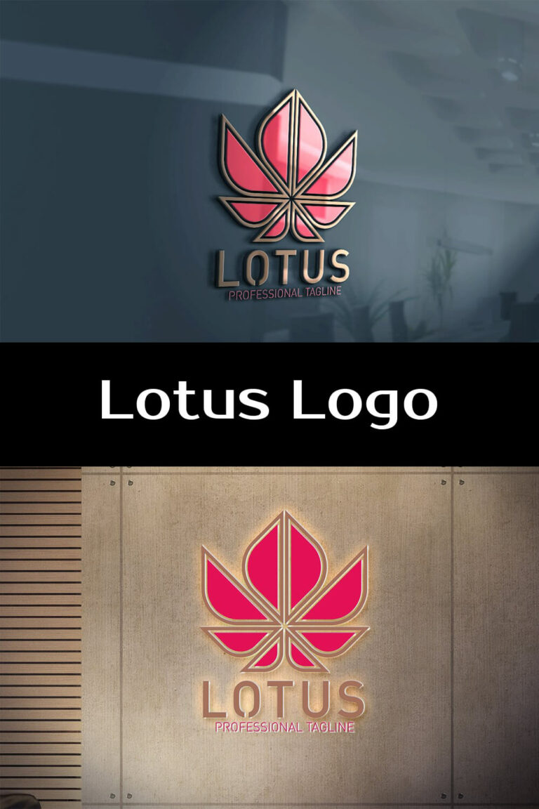 Lotus Logo 100% Resizable – MasterBundles