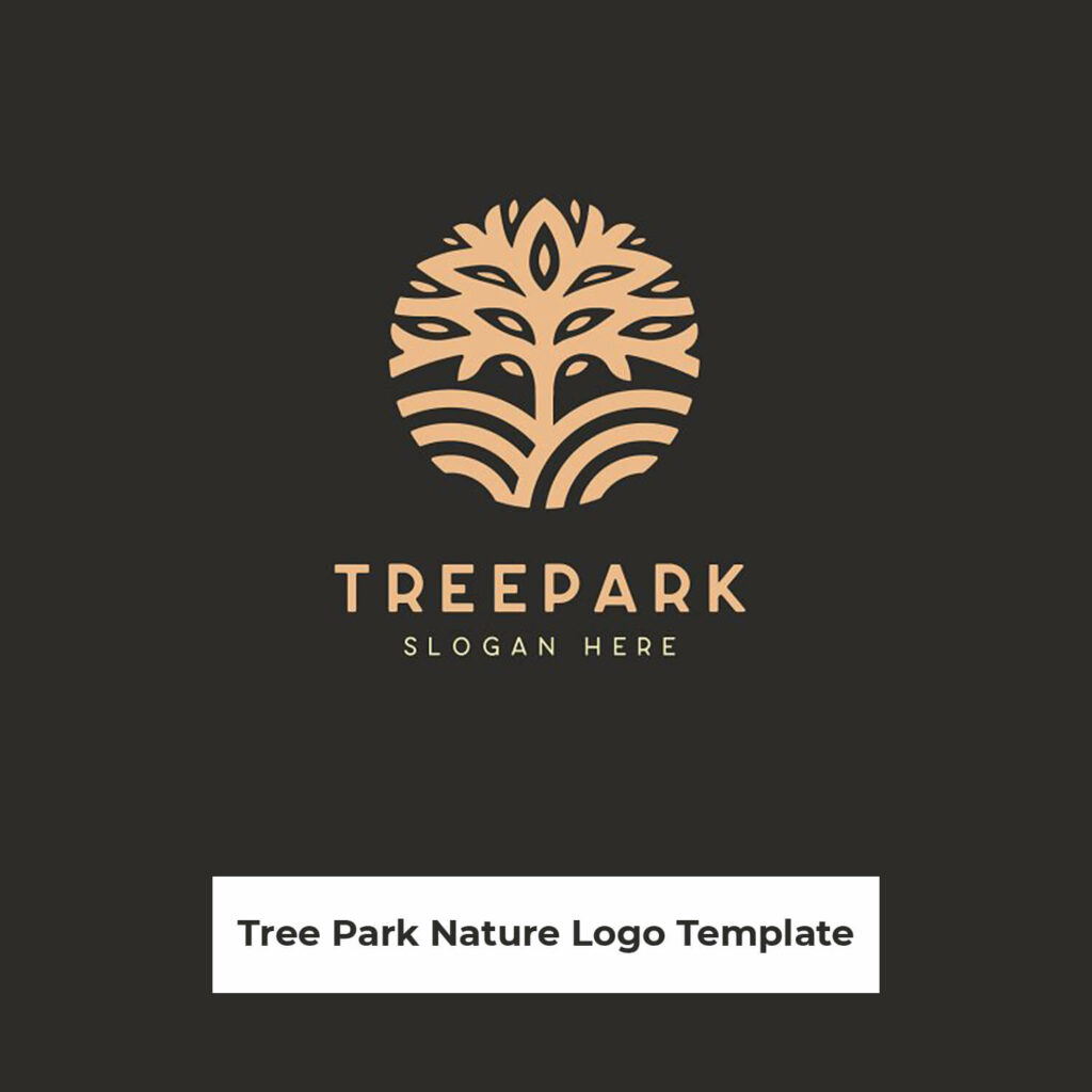 Tree Park Nature Logo Template – MasterBundles