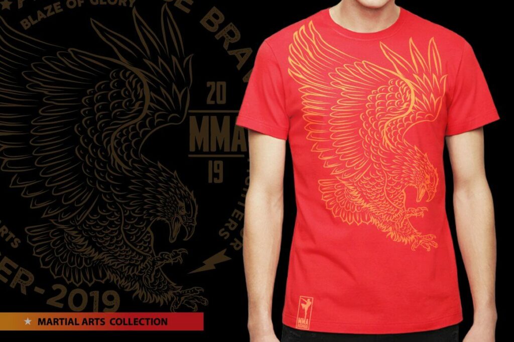 MMA Fighters Vector Illustrations – MasterBundles