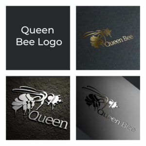 Queen Bee Logo | MasterBundles
