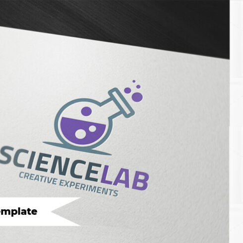 Science Lab Logo Template | Master Bundles