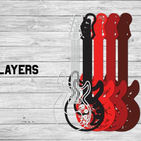 Guitar SVG 3d Layered | Music SVG Cut File | Electric Guitar | Master ...