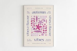 Autumn Illustrated Flyer Template – MasterBundles