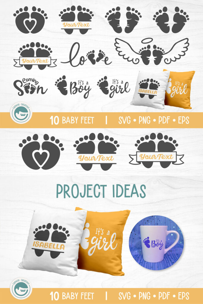 Baby Feet Bundle - A Baby Feet SVG – MasterBundles