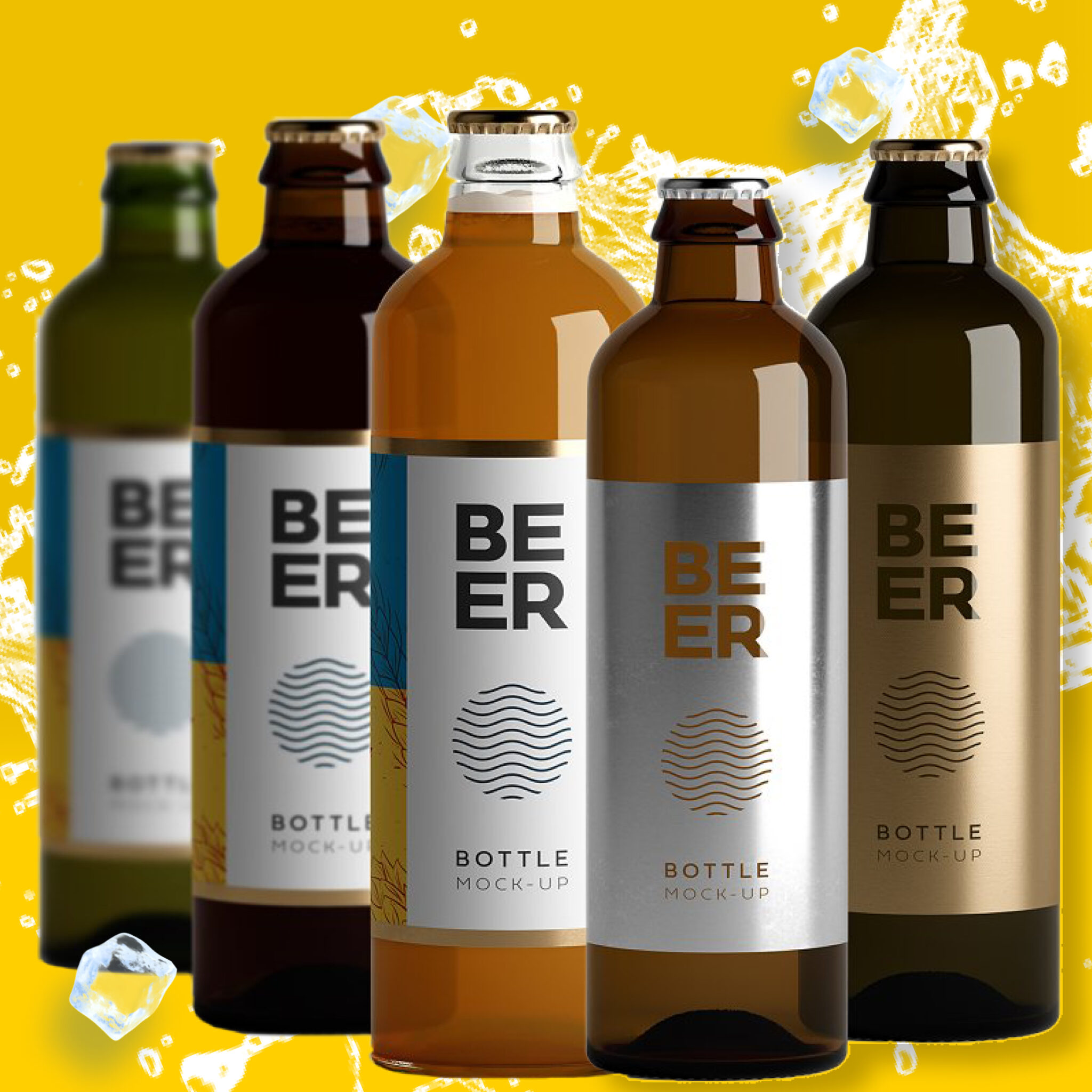 10 Coffee Bag Doy Pack Mockups - MasterBundles