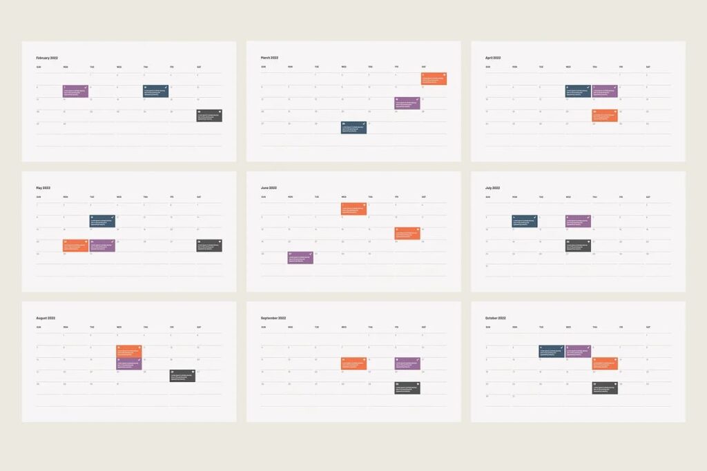 Calendar Templates PowerPoint – MasterBundles Calendar Templates PowerPoint – MasterBundles