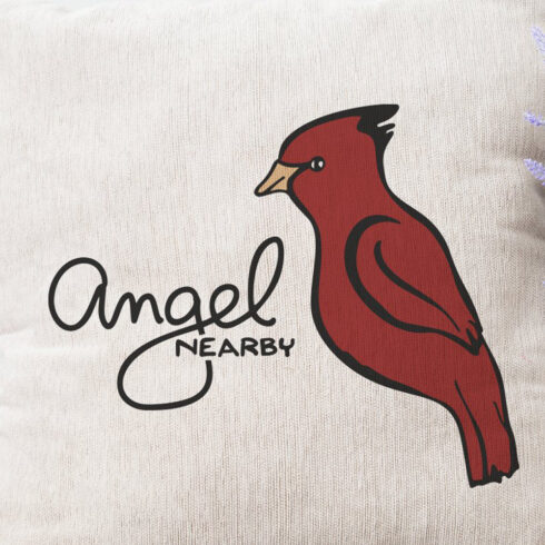 Cardinal Bird SVG Angel Nearby – MasterBundles