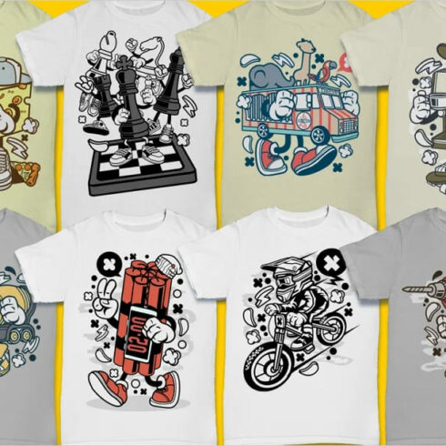 Cartoon Vector #3 Design Bundle | MasterBundles