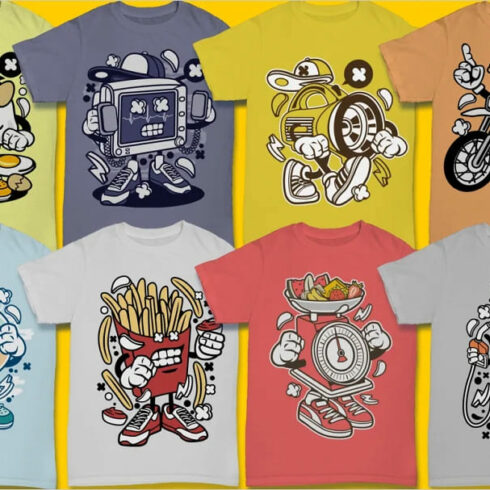 Cartoon Vector #3 Design Bundle | MasterBundles