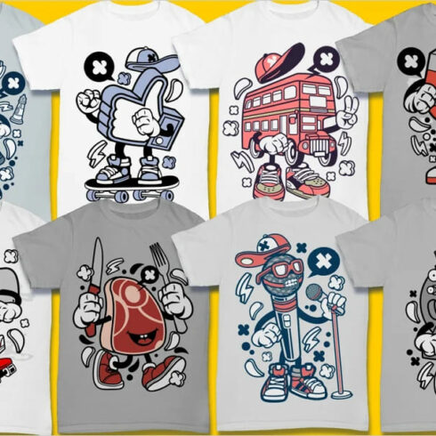 Cartoon Vector #3 Design Bundle – MasterBundles