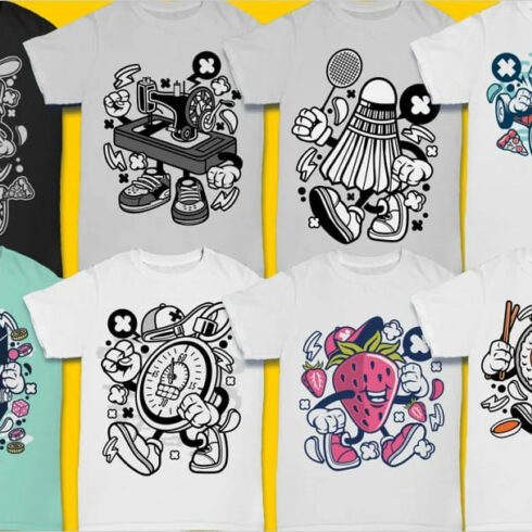 Cartoon Vector #3 Design Bundle – MasterBundles