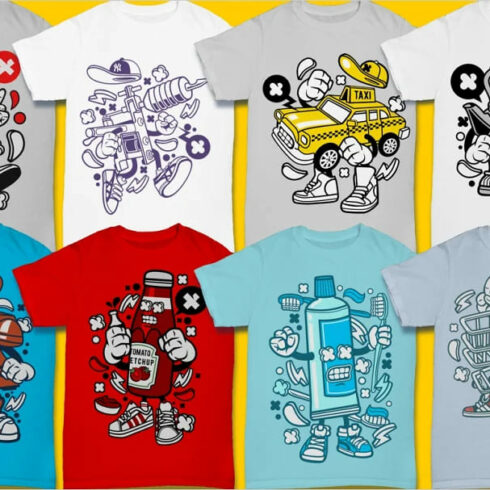 Cartoon Vector #3 Design Bundle | MasterBundles