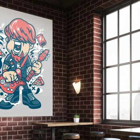 Cartoon Vector Tshirt Design Bundle | MasterBundles