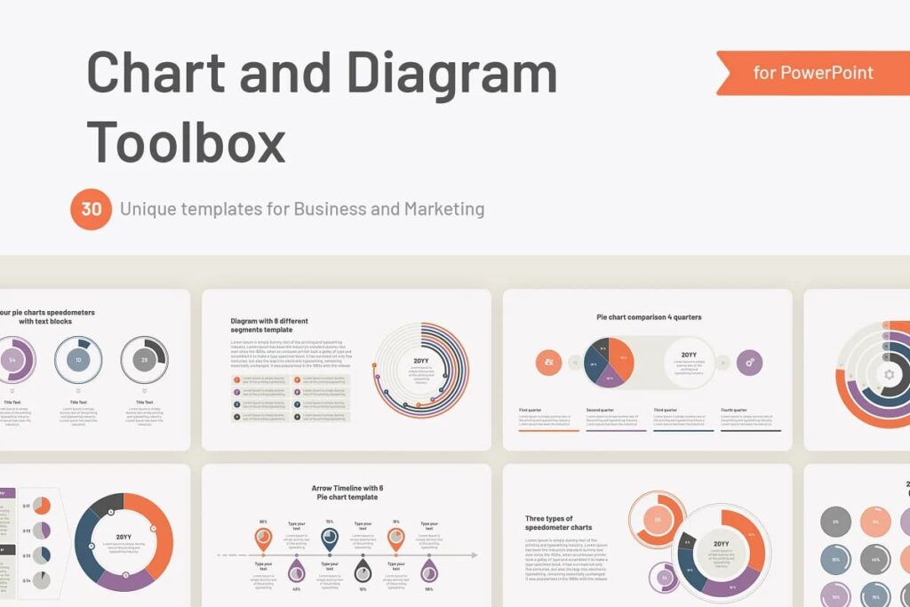 Chart and Diagram PowerPoint Toolbox – MasterBundles
