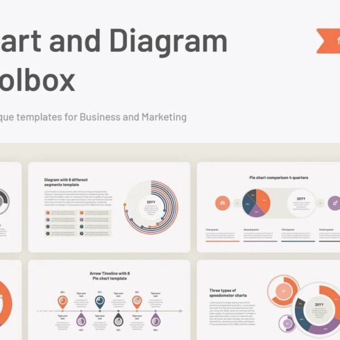 Chart and Diagram PowerPoint Toolbox | Master Bundles