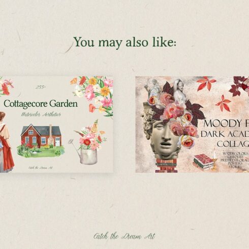 Cottagecore & Light Academia Set | MasterBundles