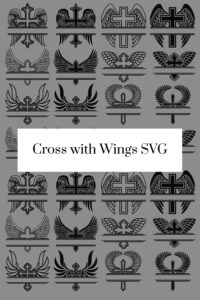 Cross With Wings SVG, Cross Svg, Angel Wings – MasterBundles