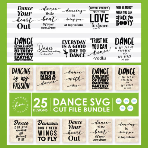 Dance Quotes Svg Bundle - 25 Cricut Designs – MasterBundles
