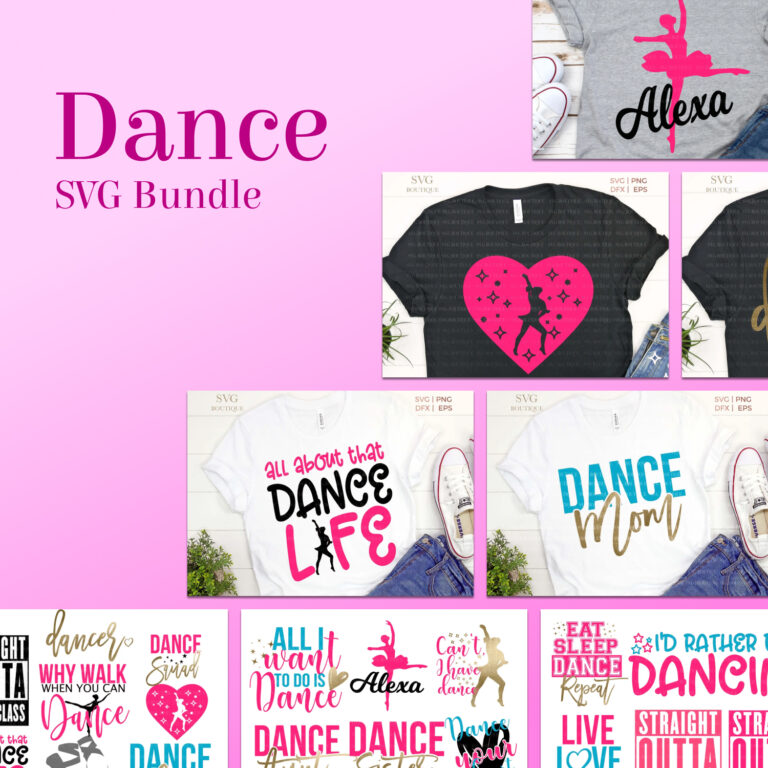 Dance SVG Bundle, Dance Mom Svg – MasterBundles