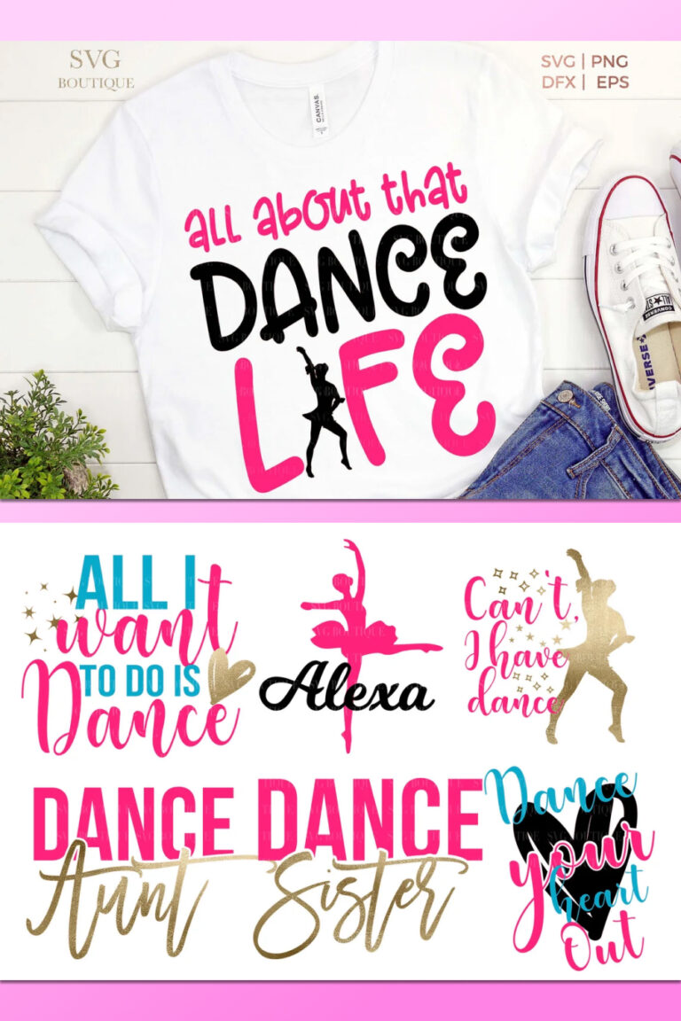 Dance SVG Bundle, Dance Mom Svg – MasterBundles