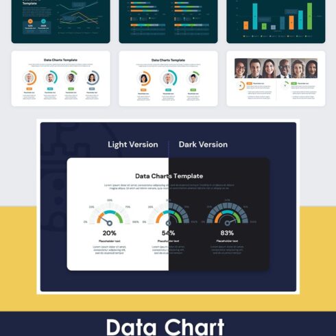 Data Chart PowerPoint Templates | Master Bundles