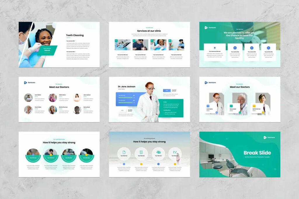 Dental Care PowerPoint Presentation – MasterBundles