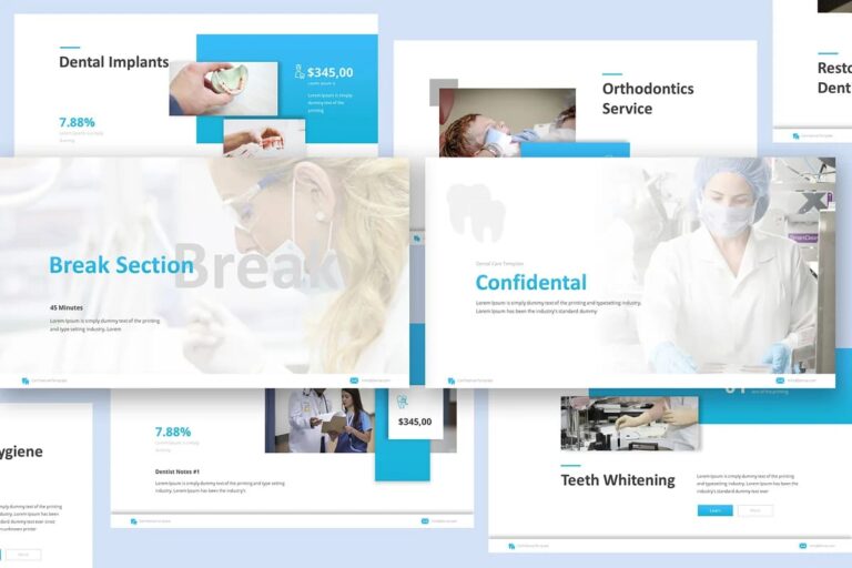 Dentist PowerPoint Presentation – MasterBundles