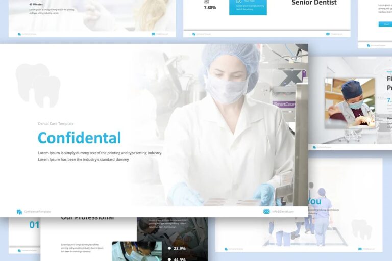 Dentist PowerPoint Presentation – MasterBundles