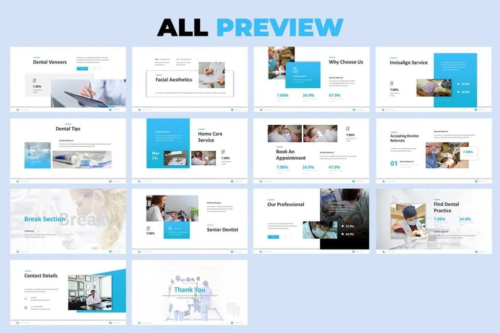 Dentist PowerPoint Presentation – MasterBundles