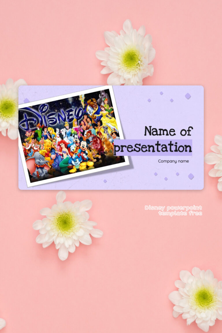 Cool Disney Powerpoint Template Free – MasterBundles
