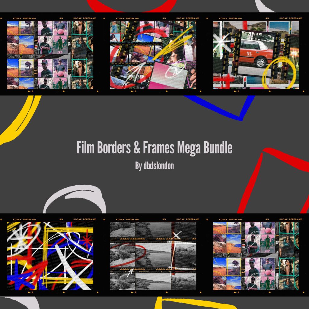 Film Borders & Frames Mega Bundle – MasterBundles