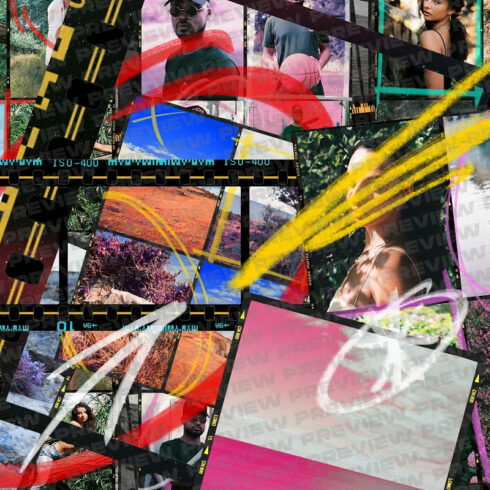 Film Borders & Frames Mega Bundle | Master Bundles