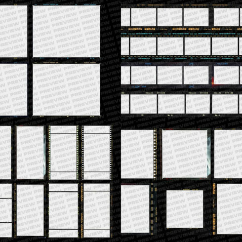 Film Borders & Frames Mega Bundle | Master Bundles