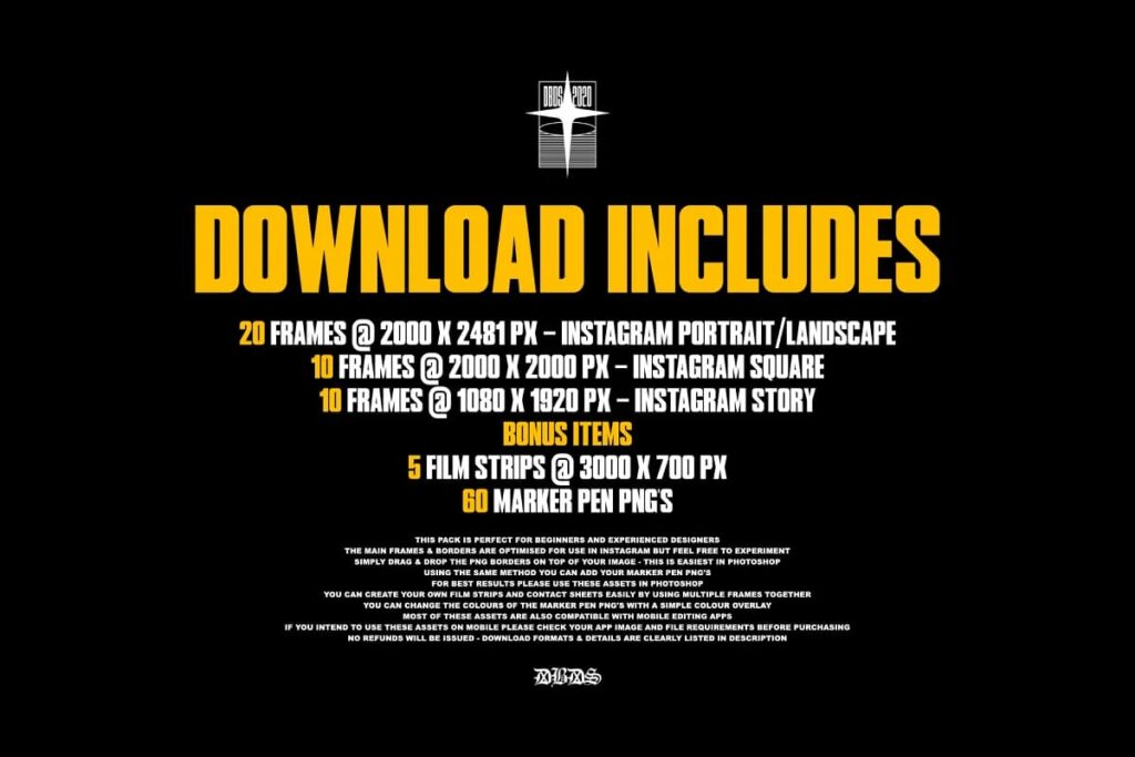 Film Borders & Frames Mega Bundle – MasterBundles
