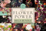 Flower Power Mega Bundle Vol 4 – MasterBundles