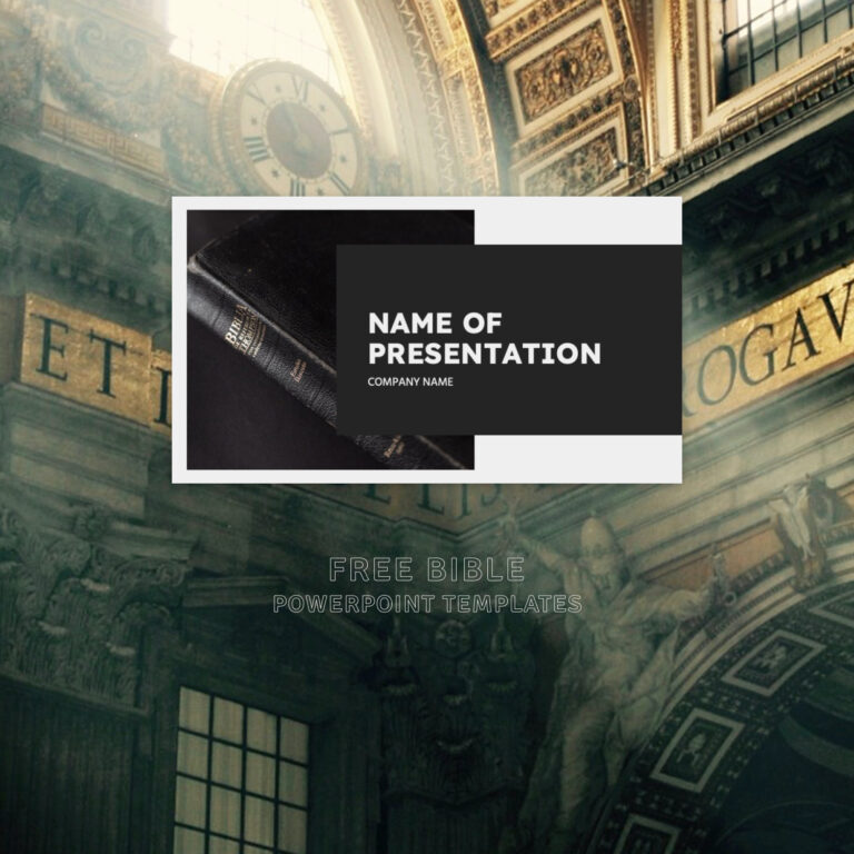 Free Bible Study Powerpoint Templates – MasterBundles
